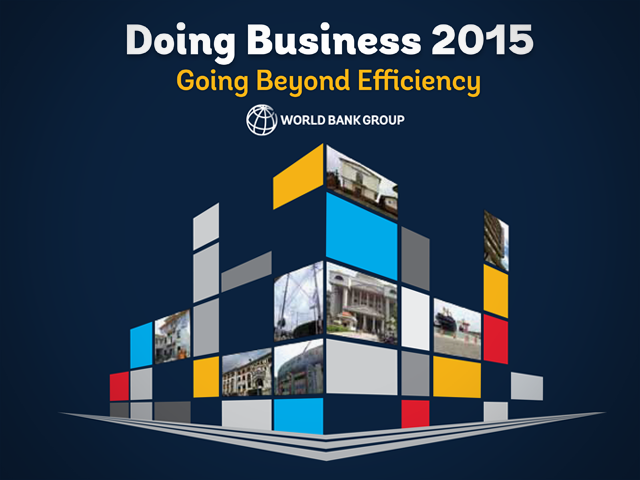 Doing Business 2015: más allá de la eficiencia vía Banco Mundial